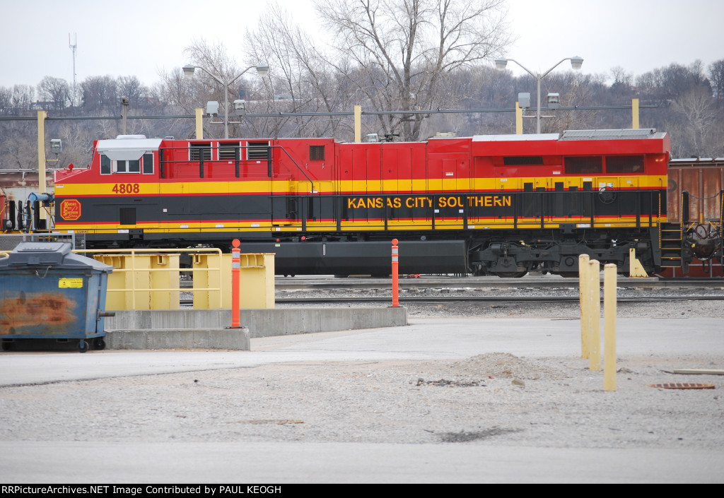 Through the Fence Side Shot of KCS 4808.